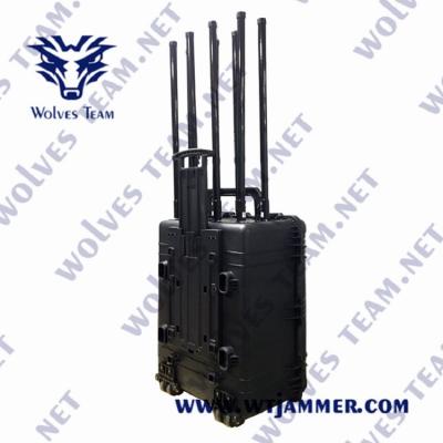 China PCes impermeáveis 3g 4g 5g do jammer do sinal da G/M do poder superior de Adjustble toda à venda