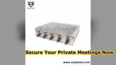 Indoor Signal Blocker for Corporate Secure Meeting Rooms Suppress Cellular WiFi and GPS to Avoid Sec
