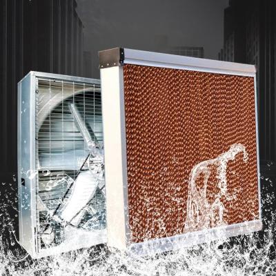 Cina Cuscinetto di raffreddamento della Camera della tettoia del pollame automatico di ventilazione in vendita