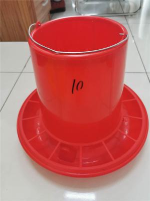 Cina Bevitore di Duck Quail Bucket Poultry Feeder della griglia in vendita