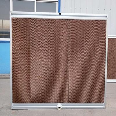 Cina Cuscinetto di raffreddamento del pollame evaporativo del PVC dell'azienda agricola della serra di Agrifan in vendita