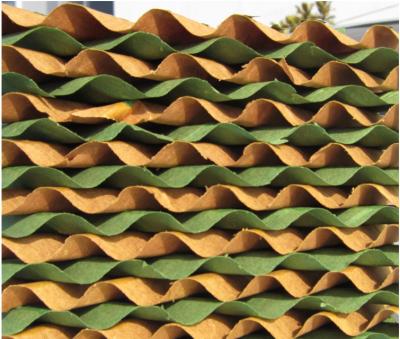 Cina Cuscinetti idrofobi della cellulosa del pollame per il raffreddamento per evaporazione in vendita