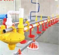 China Orange Poultry Water Drinking Nipples For Chicken Broilers Raising for sale