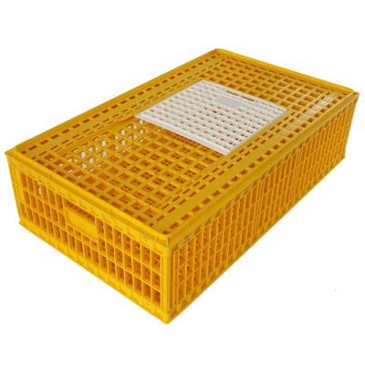 Cina Una plastica di 10 polli 12,25 pollici del pollame di gabbia staccabile di trasporto in vendita