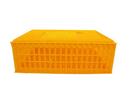Cina Una plastica di 10 polli 12,25 pollici del pollame di gabbia staccabile di trasporto in vendita