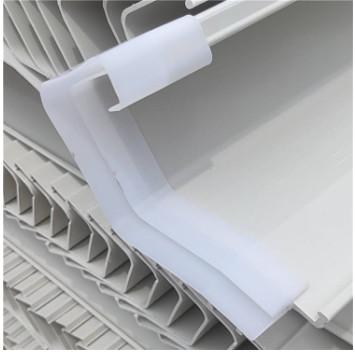 China 8/10/13 Thickened Pvc Chicken Feeder Trough Poultry House Accessories for sale