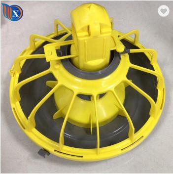 China 330mm PP Automatic Poultry Feed Pans For Feeding System for sale