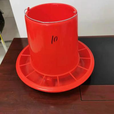 China Alimentatore di plastica manuale del pollo del pollame 10kg per la Camera di pollo for sale