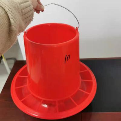 Cina Alimentatore di plastica manuale del pollo del pollame 10kg per la Camera di pollo in vendita