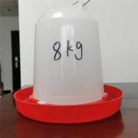 China Automatic Plastic 8L Poultry Feeder Drinker For Broiler Breeder for sale