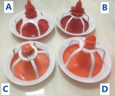 Cina Attrezzatura di Duck Goose Pp Chicken Feeding Pan For Poultry Farming Automatic in vendita