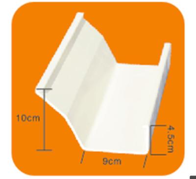 China Pvc Chicken Food Trough For Automatic Broiler Layer Feeding System for sale
