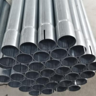 Cina Il tubo d'alimentazione dell'attrezzatura dell'azienda avicola del diametro 45mm ha galvanizzato l'acciaio per i prodotti dei polli da arrosto in vendita