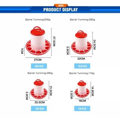 Cina Alimentatori manuali di plastica del pollame del pollo per il selezionatore di strato della griglia in vendita