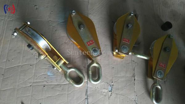 Quality 1.8KG - 13.2KG Aluminum Hoist Sheave Hoist Operation Small Block And Tackle for sale