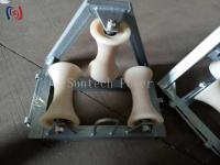 China Protective Cable Roller Pulley For Damage Prevention During Cable Installation for sale