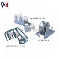 China Telecom Underground Cable Pithead Roller Three Connected Conductor Stringing Tools for sale