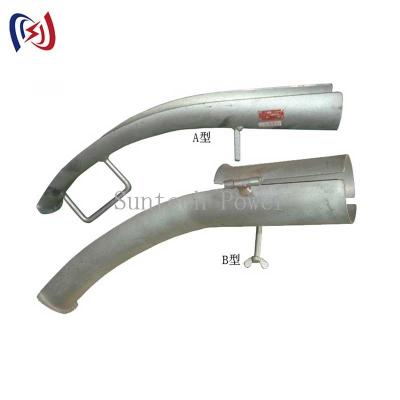 China Orifice Protection R400 Cable Roller Pulley Bend Board Underground Cable Stringing Tools for sale