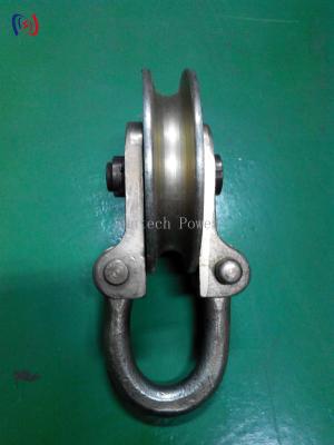 China Round Cable Chain Hoisting Hooks Lifting Point Balance Block And Tackle Rope Hoist for sale