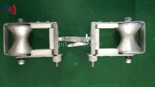 2KN Double Sheaves OPGW Stringing Tools Cable Stringing Fiber Optic Block