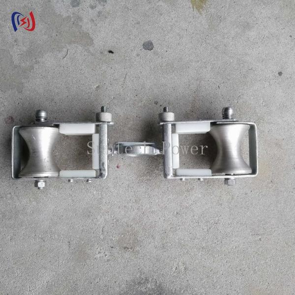 2KN Double Sheaves OPGW Stringing Tools Cable Stringing Fiber Optic Block