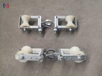 China Exchanging Overhead Grounding Wire Opgw Stringing Double Sheave Block for sale