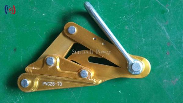 Quality Aluminum Alloy Insulated Metal Steel Cable Clamps Stringing Tools Conductor for sale