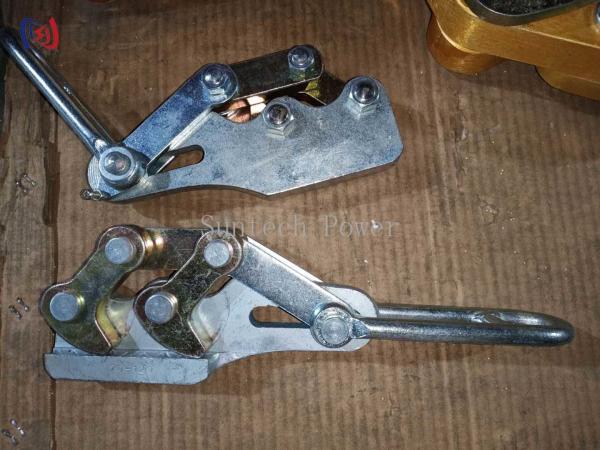 Quality Dual Cam Cable Wire Clips Earth Wire Gripper Clamps 2.6KG - 4.1KG For Tightening for sale