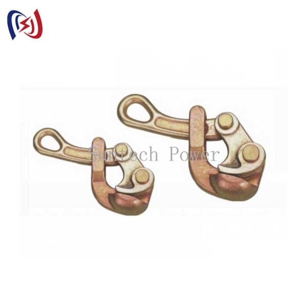 Quality Single Cam Wire Cable Clamp Earth come along clamps wire grips For Steel Strand for sale