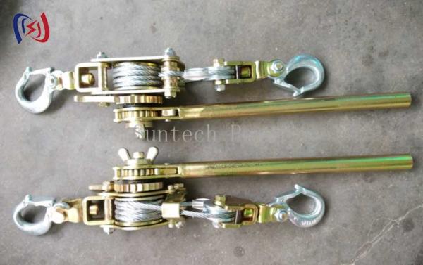 Quality 1200mm - 1500mm Ratchet Cable Puller Withdrawing Wire Tighter Transmission Line for sale