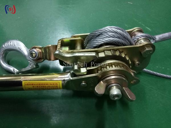 Quality 1200mm - 1500mm Ratchet Cable Puller Withdrawing Wire Tighter Transmission Line for sale