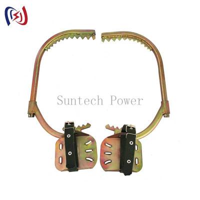 China ​​Heavy Duty Steel Grapplers With Anti Slip Teeth For Secure Pole Climbing for sale
