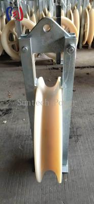 China Durable 508 Series Stringing Block Engineered for Heavy Duty Transmission and Distribution Line Work for sale