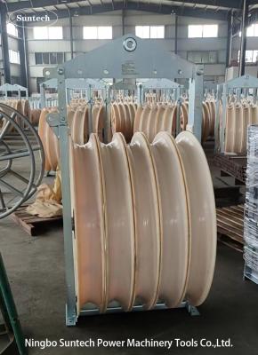 Cina Booster per funi da 10KN con diametro rullo da 100mm a 280mm e larghezza puleggia da 75mm o 100mm per linee di trasmissione in vendita