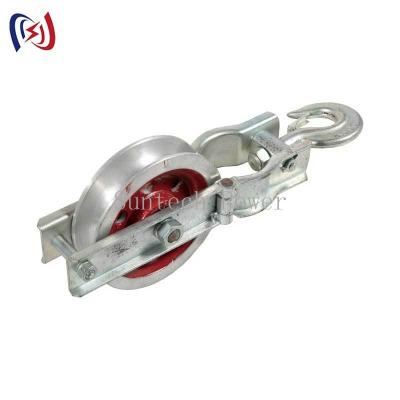 Cina Booster per funi in lega di alluminio con puleggia da 75 mm o 100 mm e durata di un anno per linee di trasmissione in vendita