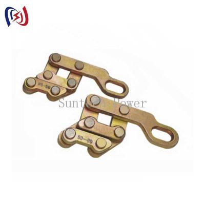 中国 16-18MM鋼ロープ用ラチェット機構付きコンパクトで軽量なカムアロングクランプ 販売のため