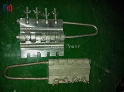 中国 ボルトタイプ アンチツイスト鋼ロープグリッパー、最大80KNの負荷と13〜26mmの最大開口部でケーブル牽引を安全に 販売のため