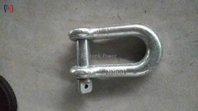 China Durable High Strength Shackle for Transmission Lines with Max Conductor Dia 60mm and Rated Load 10-300KN for sale