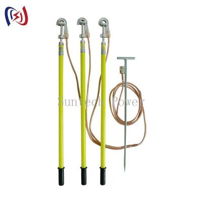 China Bare Copper Grounding Lead for Low Resistance Permanent Grounding Connections in Power Installations for sale