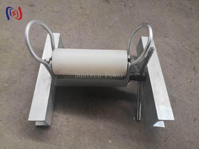 China Heavy Duty SHS Opening Protection Cable Roller Pulley with 300-400mm Adjustable Range for Preventing Cable Damage for sale