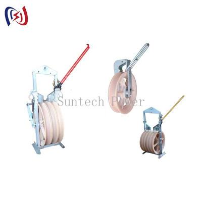 China Heavy Duty High Capacity Helicopter Stringing Block with Aerodynamic Design for Aerial Power Line Construction for sale