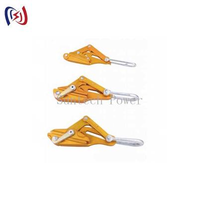 China Heavy Duty Aluminum Alloy Conductor Gripper with 7-80KN Rated Load for Non-Damaging Grip on Overhead Power Lines for sale