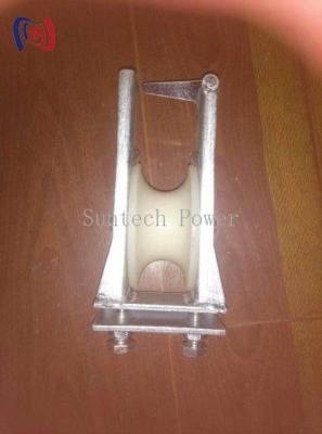 China Durable 5-20KN Rated Load Stringing Block with Large Diameter Sheave for Corrosion Resistant Aluminum Alloy Power Cable Installation for sale