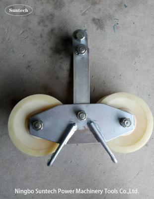 China Heavy Duty Tandem Sheave Stringing Block with 25KN Rated Load for Simultaneous Pulling of Bundle Conductors for sale