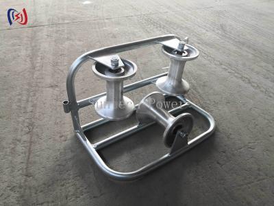 China Professional 10KN Rated Load Corner Ground Roller with 120-200mm Applicable Cable Diameter and Corrosion Resistant Construction for sale