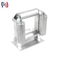 China Framed Cable Roller Pulley with 180mm Max Cable Diameter, 20KN Rated Load, and Durable Frame Structure for Heavy Cable Pulling for sale