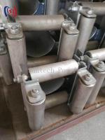 China Framed Cable Roller Pulley with 180mm Max Cable Diameter, 20KN Rated Load, and Durable Frame Structure for Heavy Cable Pulling for sale