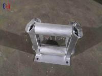 China Framed Cable Roller Pulley with 180mm Max Cable Diameter, 20KN Rated Load, and Durable Frame Structure for Heavy Cable Pulling for sale