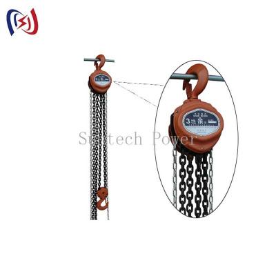 China Manual Chain Hoist 5-200kN Mechanical Brake Transmission Line Stringing Tools for sale