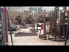 Mecânico verde cabos hidráulicos tambor suportes rolos suportes galvanizados 10KN - 50KN